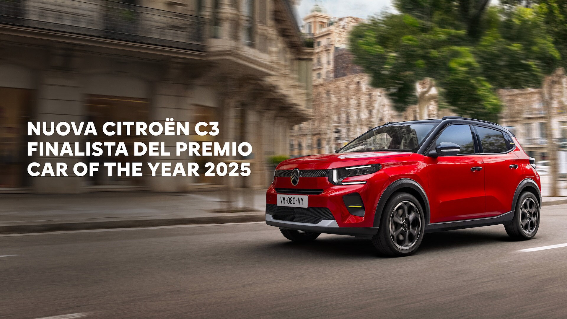 Premio alla Citroën C3 - Car of The Year 2025 | Citroën IT